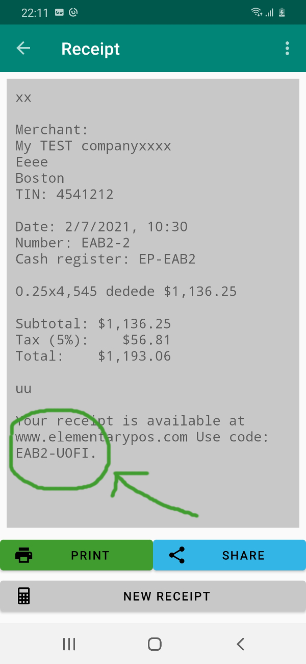 Paperless POS without the printer? - Elementary POS
