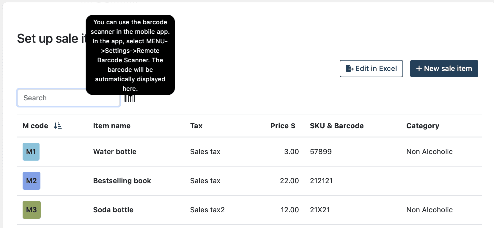 New Feature: External Barcode Scanner in Elementary POS