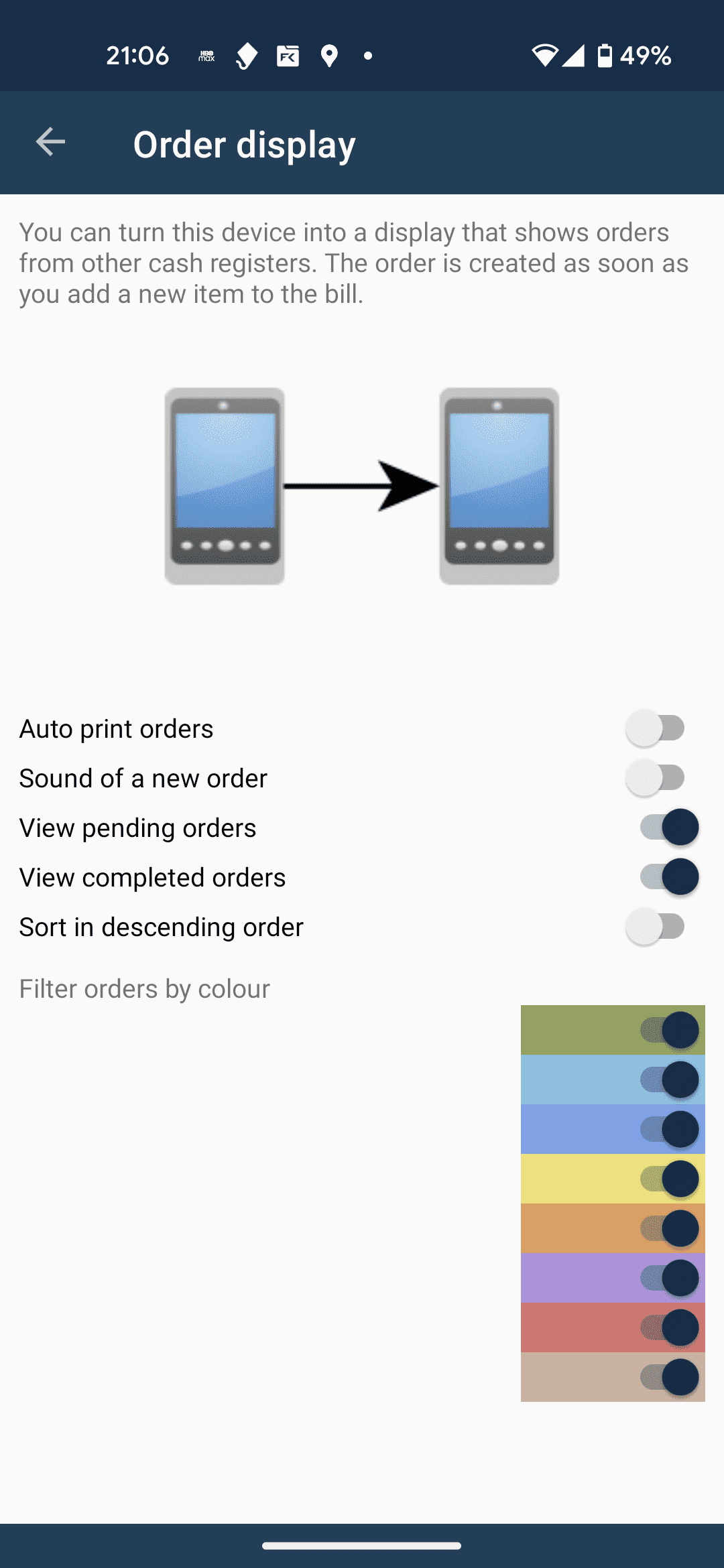 New feature of Elementary POS: Kitchen Display